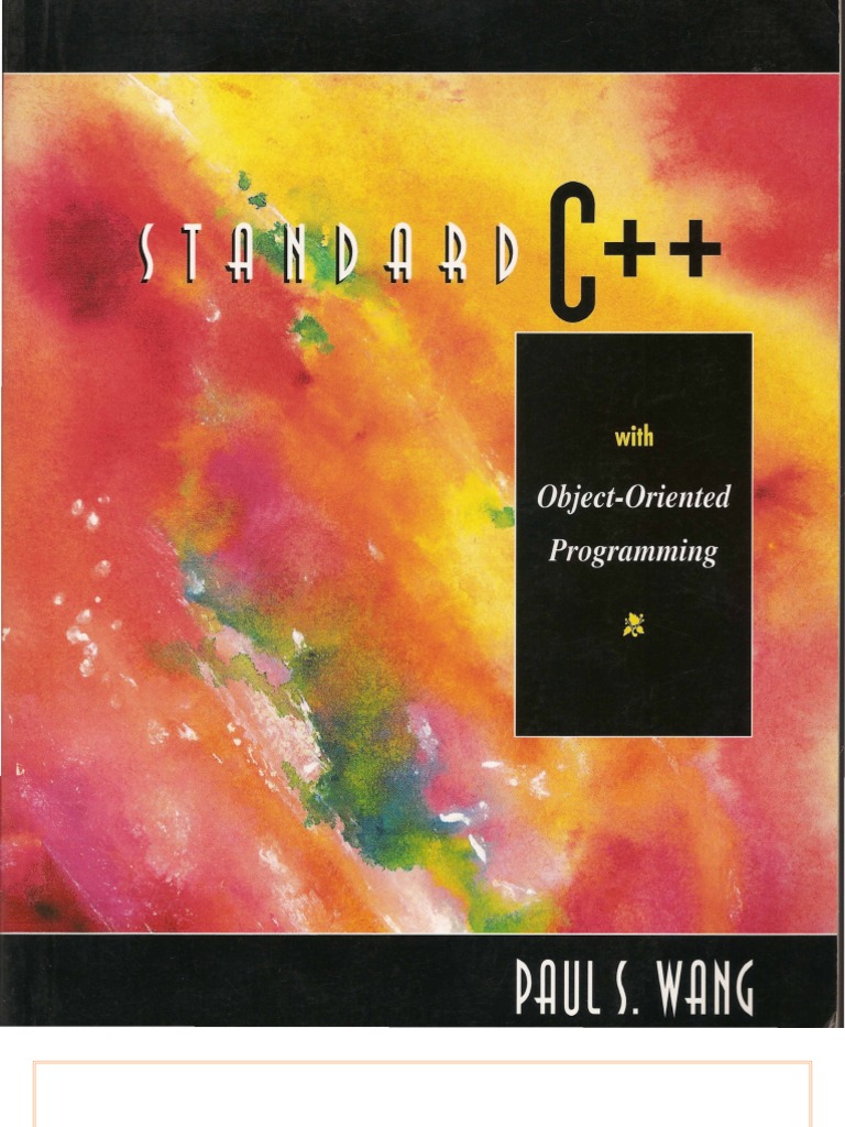 Standard C With Object Oriented Programming Book Ch 2 Pdf Parameter Computer Programming