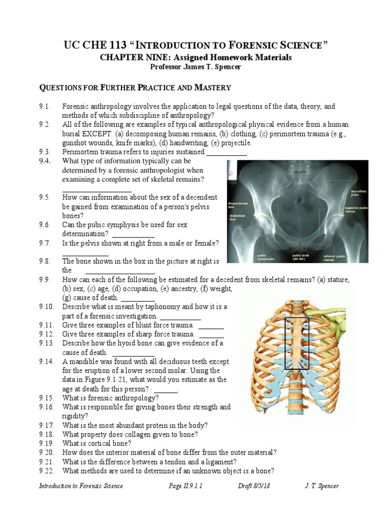 Chapter 9 Problems | PDF | Bone | Death