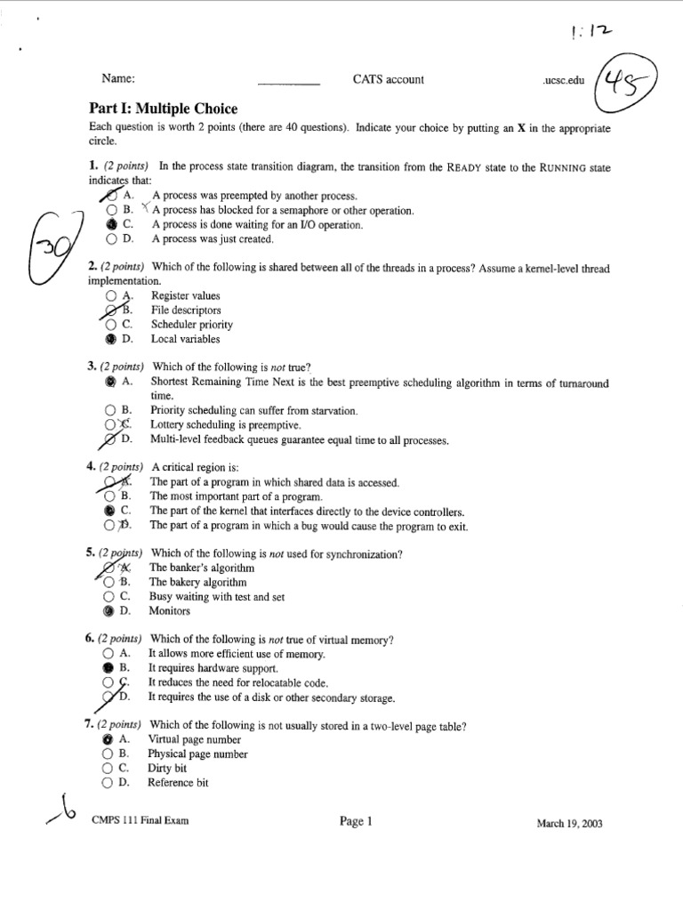 cs111 45pts PDF | PDF