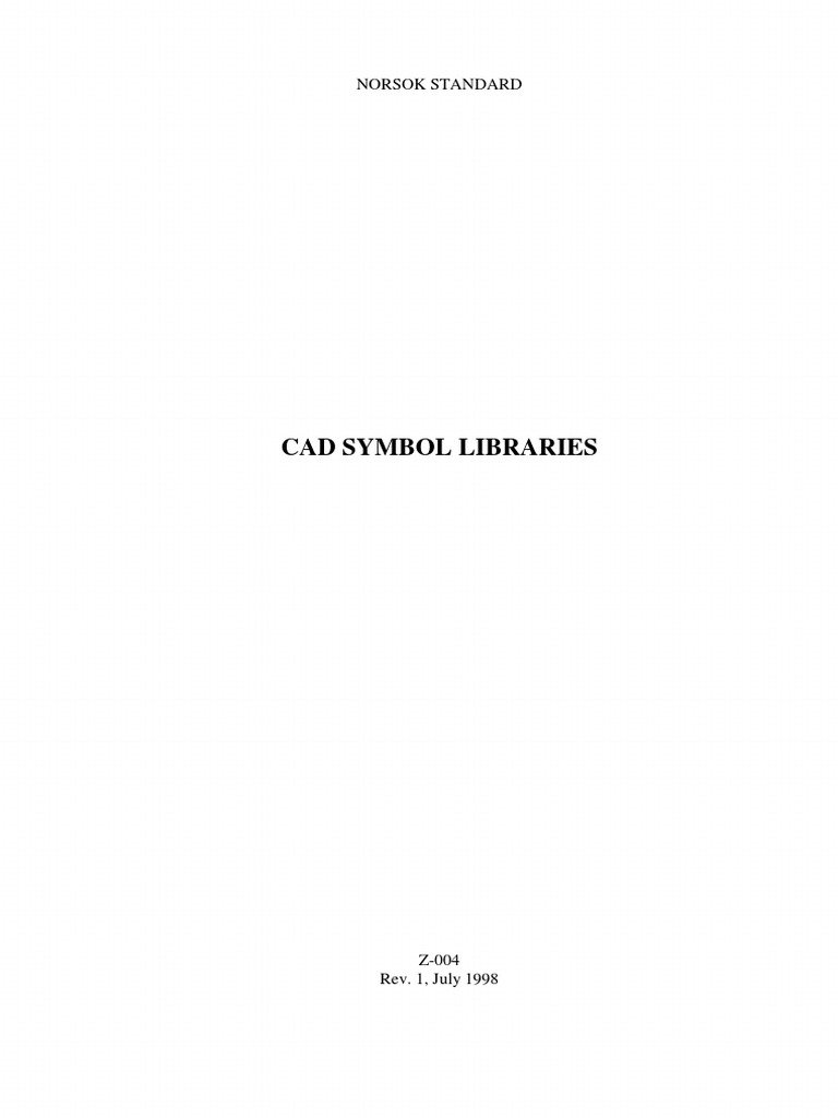 CAD Symbols | PDF | Computer Aided Design | Auto Cad