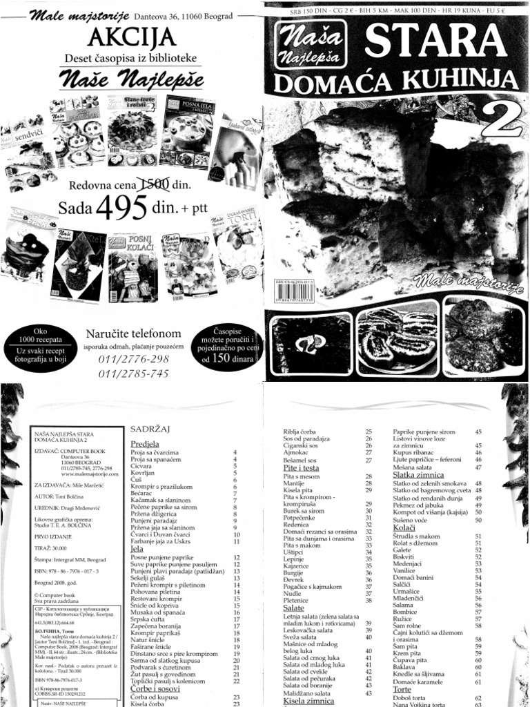 Stara Domaca Kuhinja 2 PDF | PDF