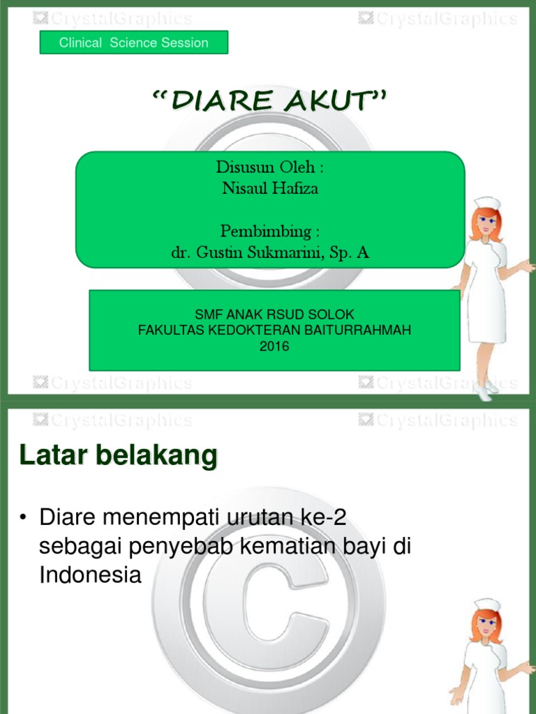 PPT Diare Akut | PDF | Kesehatan Holistik