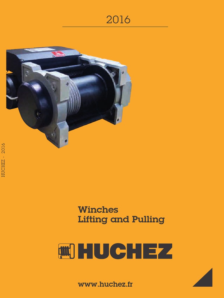 HUCHEZ Catalogue PDF | PDF | Elevator | Crane (Machine)