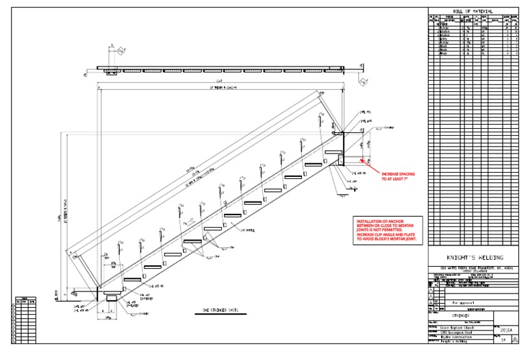 Stair Shop Drawing Example | PDF