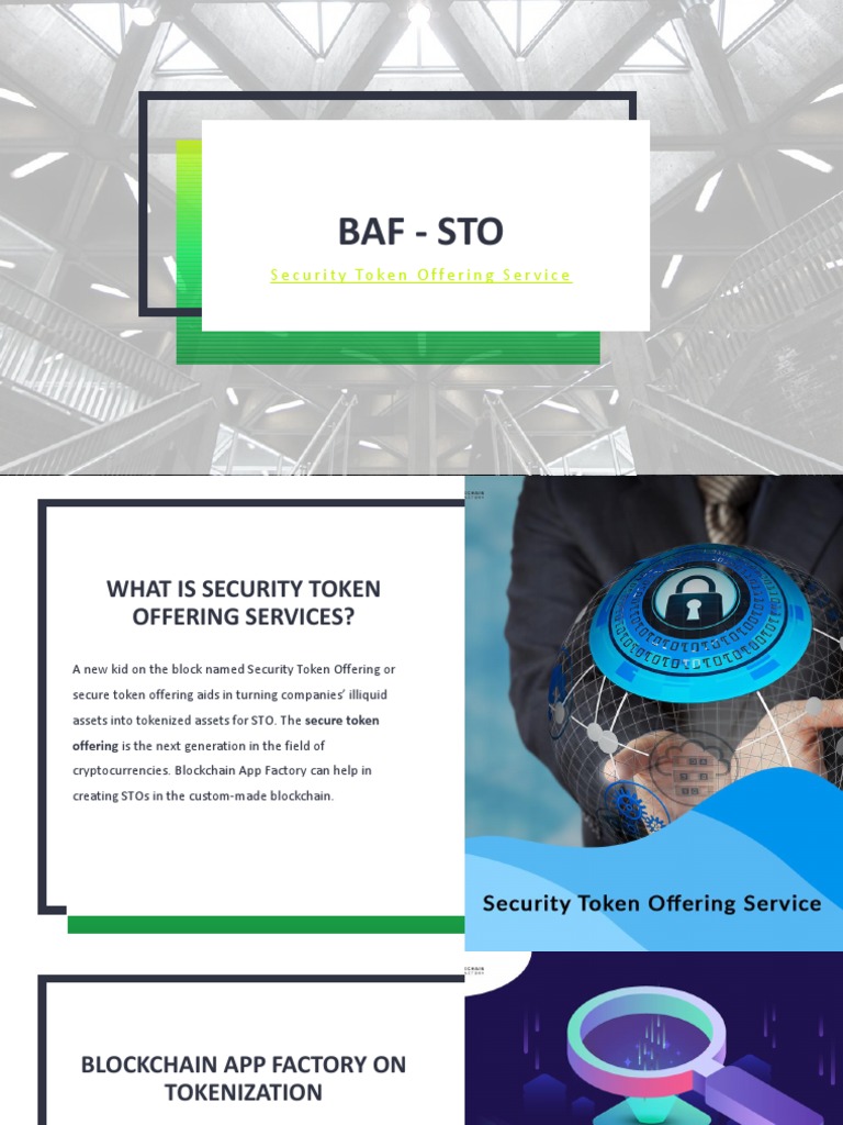 STO Services for Asset Tokenization | PDF