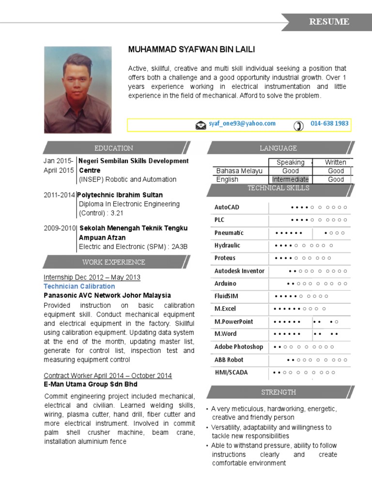Contoh Resume Terbaik 2 | PDF | Engineering