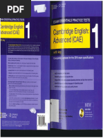 Cambridge English Advanced 1 Examination Papers With Answers | PDF