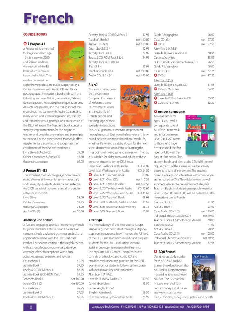 SecondaryLote2010French PDF | PDF | Language Arts & Discipline ...