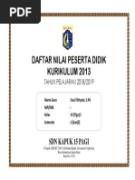 Tabel Umur SD | PDF | Pengembangan Diri