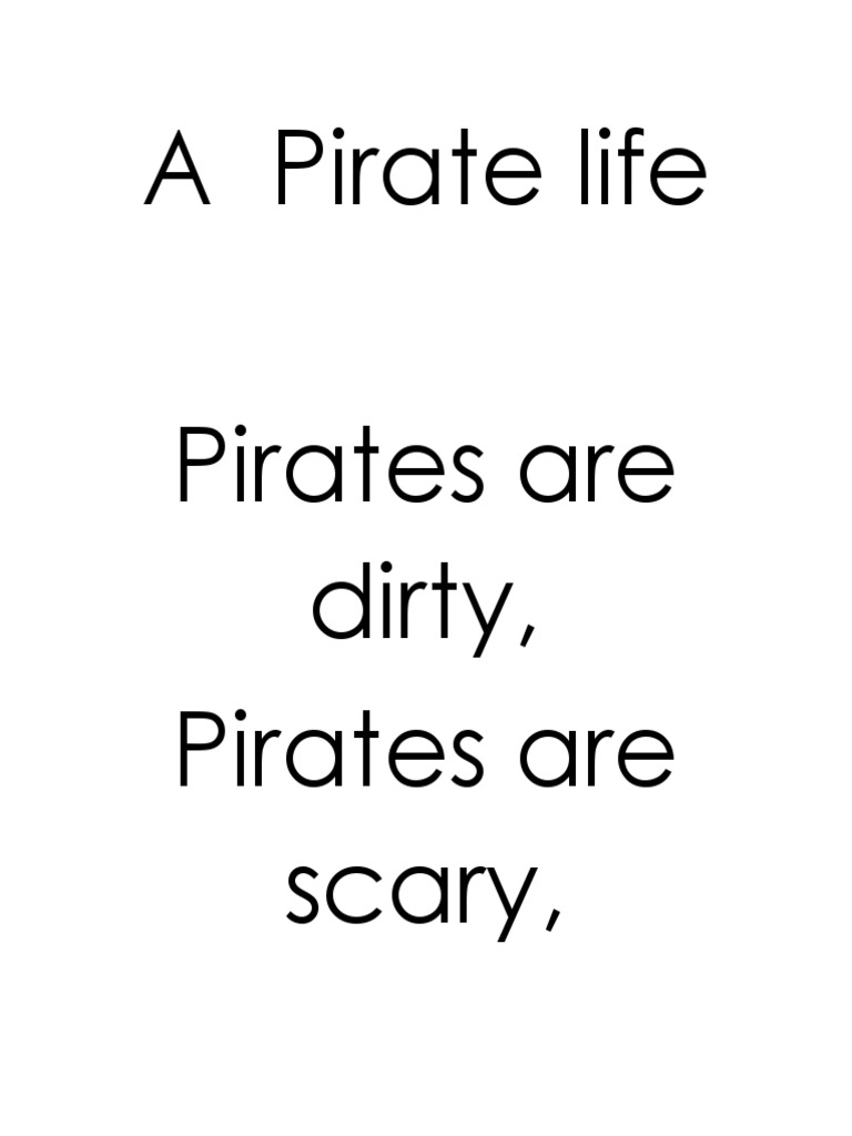 A Pirate Life | PDF