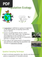 Study of Plant Population Density by Quadrat Method Lab | PDF | Density ...