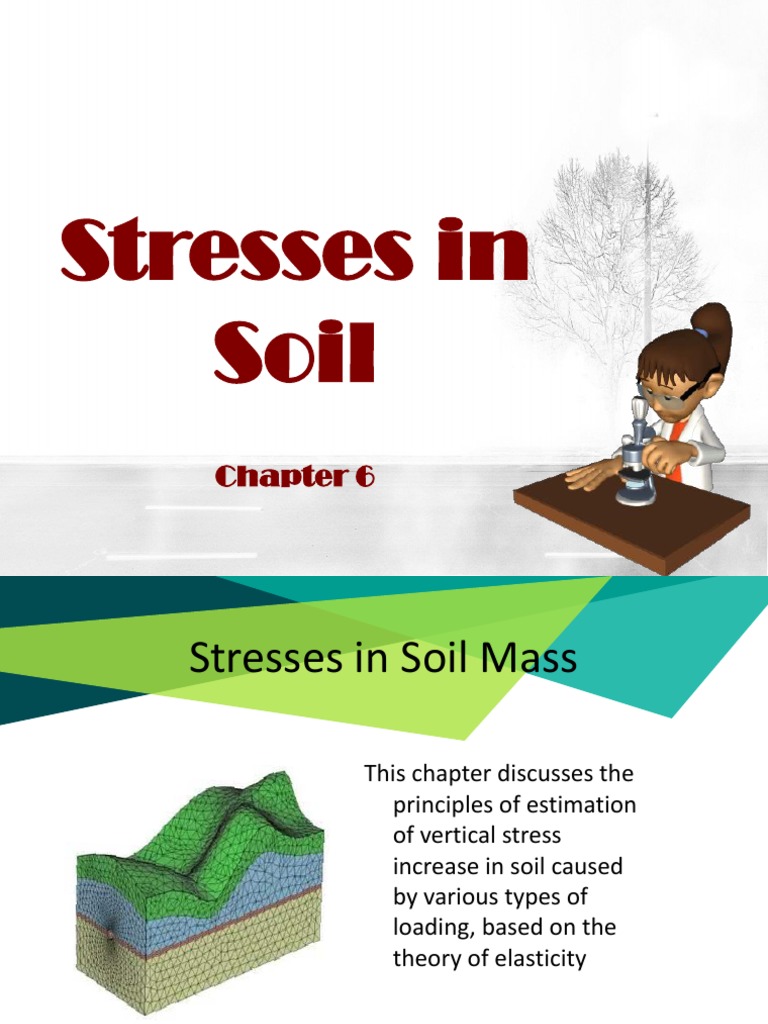 Chapter 6_stresses in Soil | Soil Mechanics | Soil