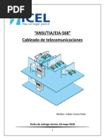 Norma Ansi Eia Tia 568 | PDF | Telecomunicaciones | Ingeniería