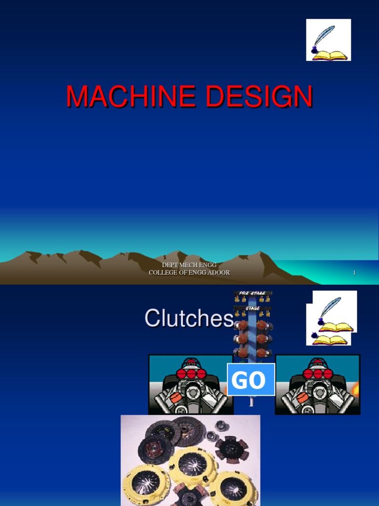 Machine Design II | PDF | Clutch | Belt (Mechanical)