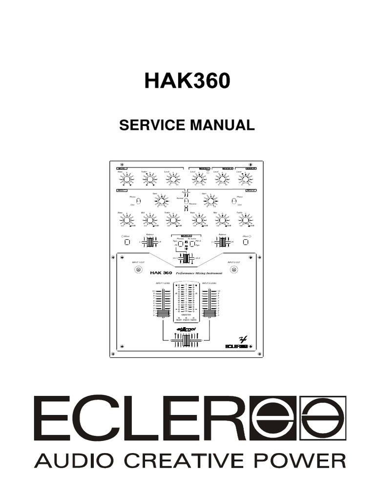 Service Manual: Comprehensive Technical Documentation for the HAK 360 ...