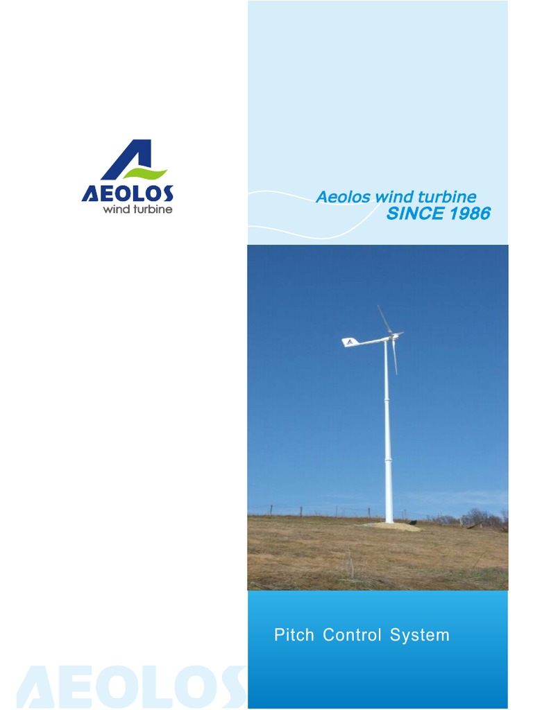 Aeolos-H 5kW Pitch Control System | PDF | Turbine | Wind Turbine