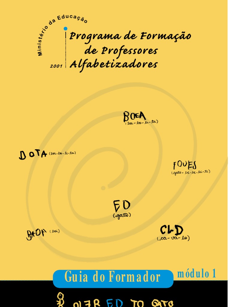 Programa de formação do professor alfabetizador_guia do formador ...