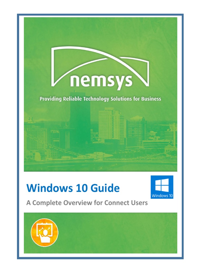Windows 10 Guide: A Complete Overview For Connect Users | PDF | Windows 10 | Windows 8