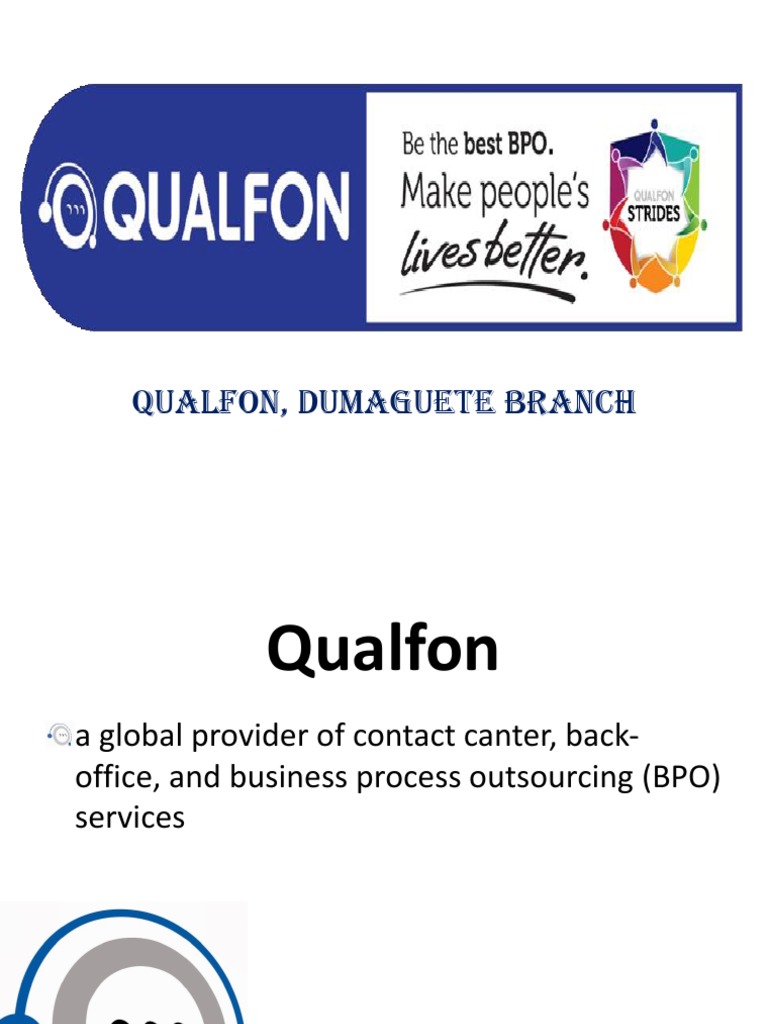 Qualfon Dumaguete Branch Overview | PDF | Business Process Outsourcing ...