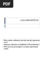 Gas Absorption PDF | PDF | Gases | Solution