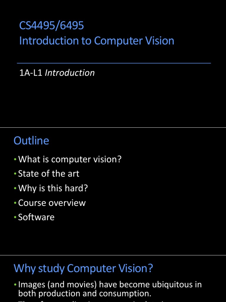 Computer Vision | PDF | Computer Vision | Visual Perception Computer Vision | PDF | Computer Vision | Visual Perception