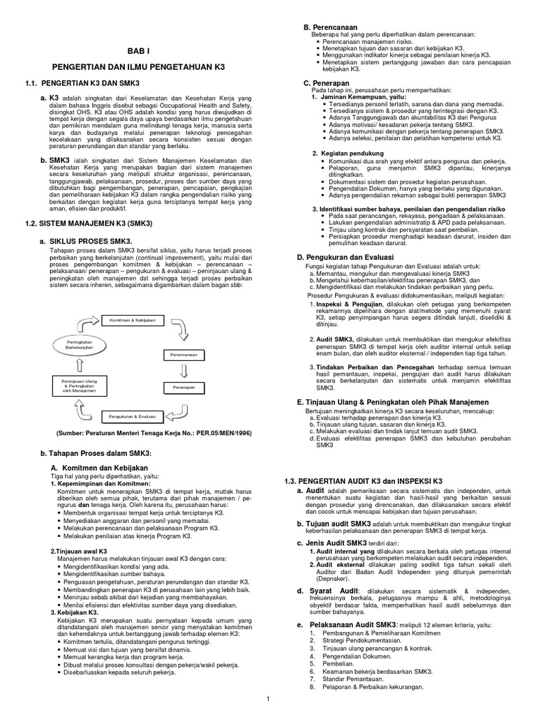 Pedoman Dasar k3 PDF | PDF | Bisnis