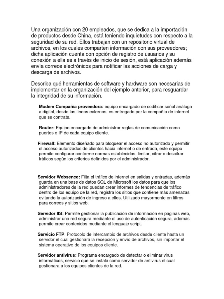 Control Semana 7 Fundamentos de Seguridad | PDF | Cortafuegos (informática) | Red de computadoras