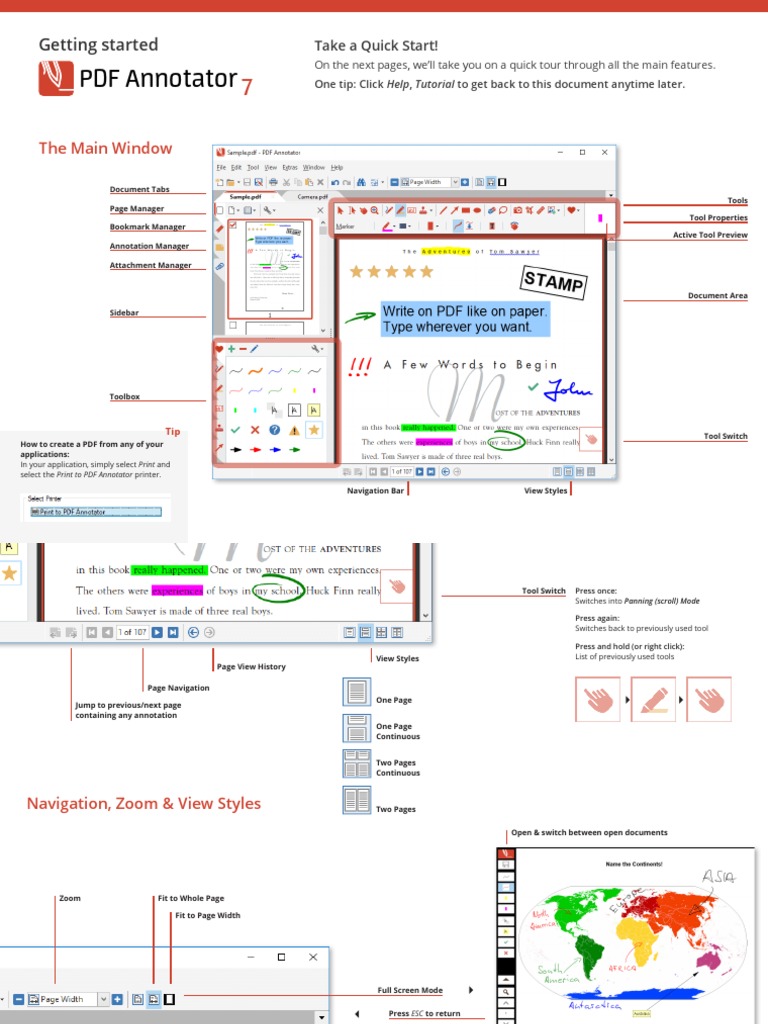 PDF Annotator: Getting Started | PDF | Software | System Software