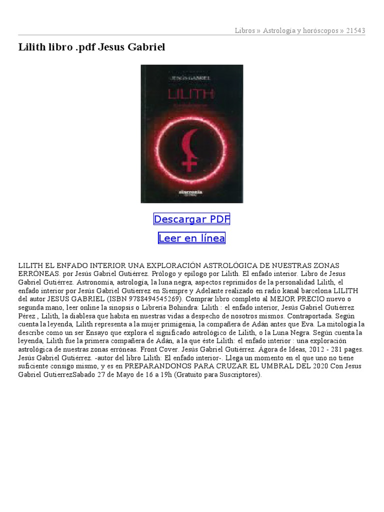 Lilith PDF | PDF