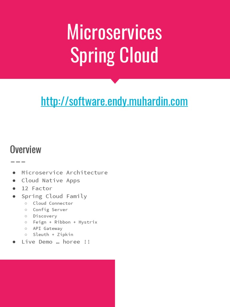 Microservices & Spring Cloud Guide | PDF | Load Balancing (Computing ...