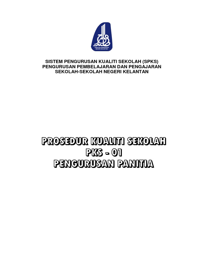 PKS 01 Pengurusan Panitia | PDF
