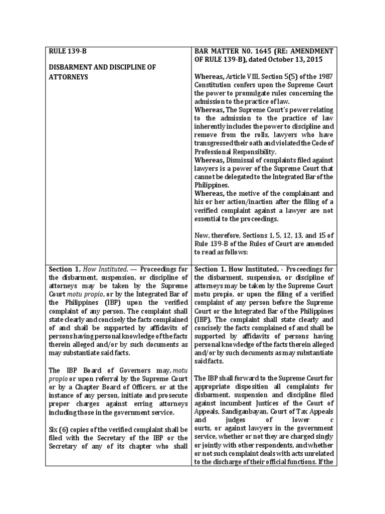 RULE 139-B Amendment | PDF | Supreme Court Of India | Complaint