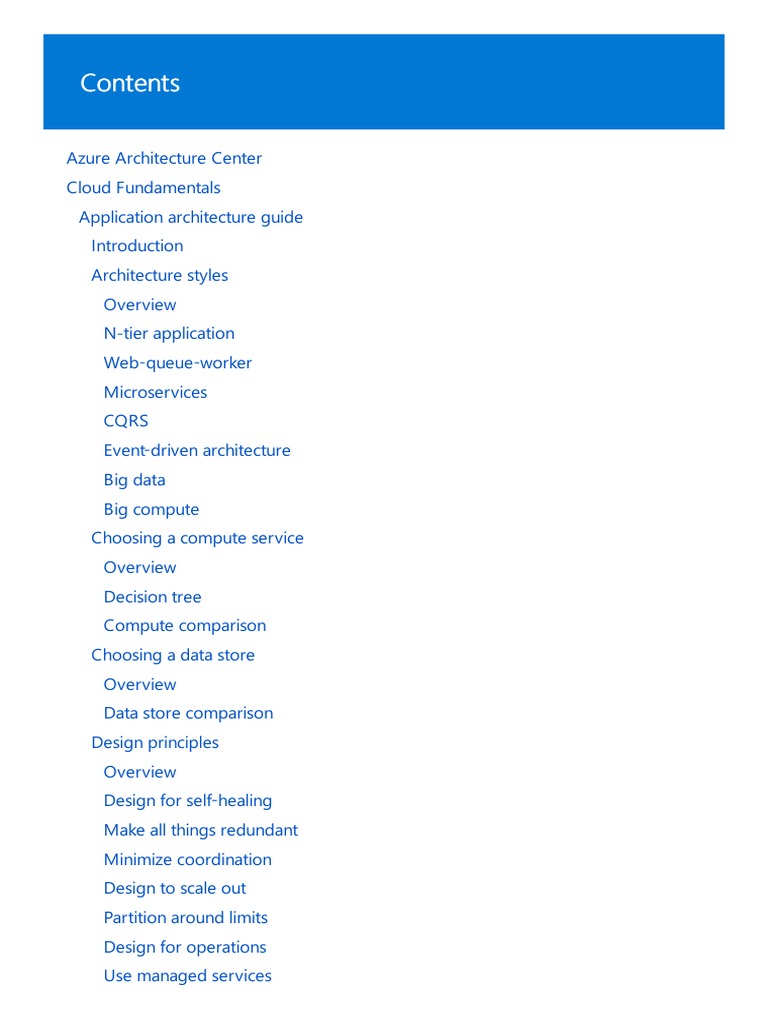 Azure Cloud Patterns PDF | PDF | Microsoft Azure | Cloud Computing