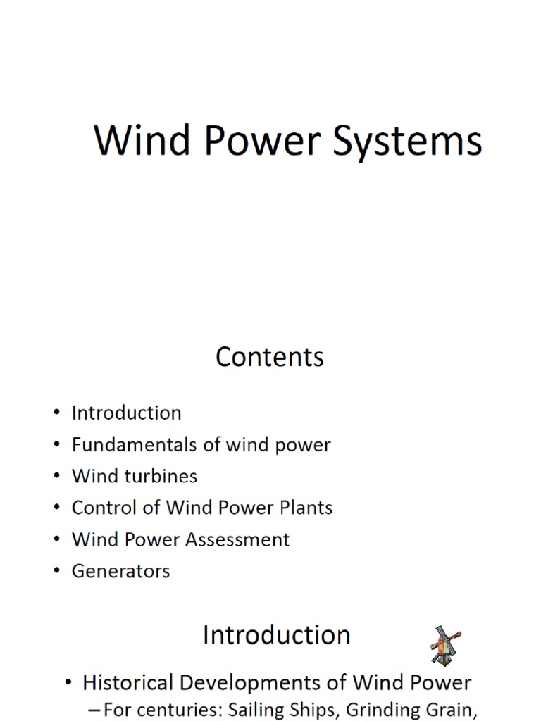 IESL - COE Wind Lecture All Slides | PDF