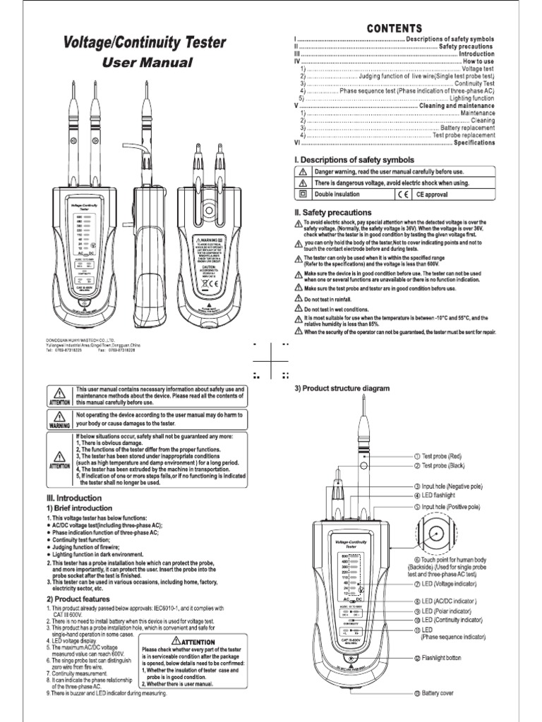 Mastech MS8906 | PDF