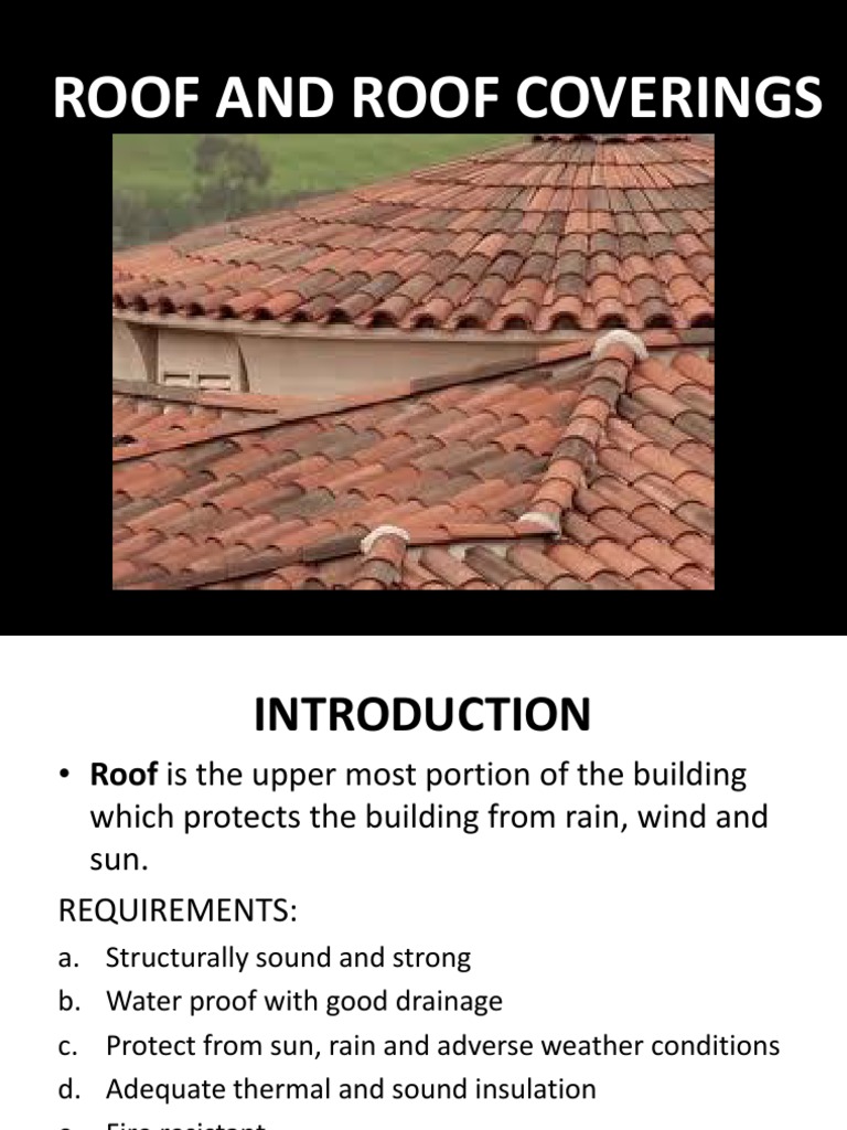 Roof and Roof Coverings | PDF | Roof | Truss