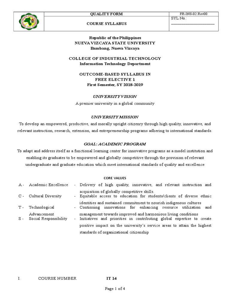 Computer Systems Servicing NC II Syllabus | PDF | Test (Assessment ...
