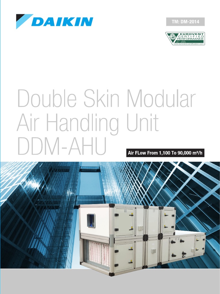 Ddm Ahu 2017 Rev1 Pdf Duct Flow Hvac