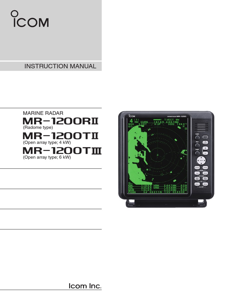 ICOM | PDF | High Voltage | Radar