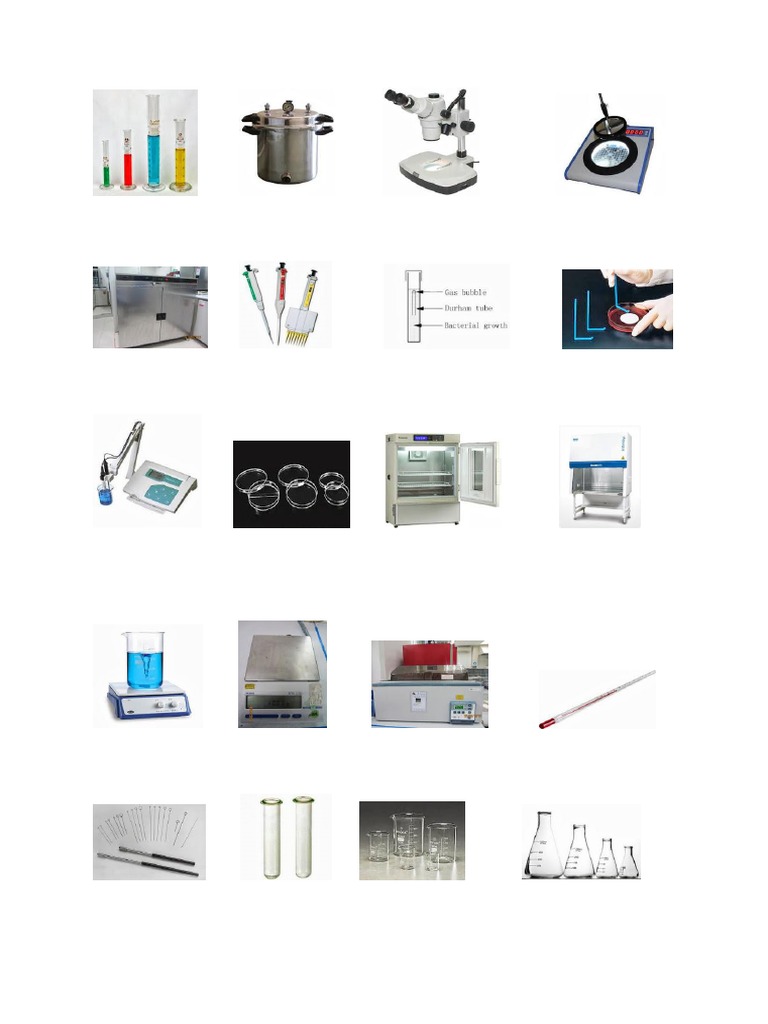 Peralatan Laboratorium Mikrobiologi | PDF