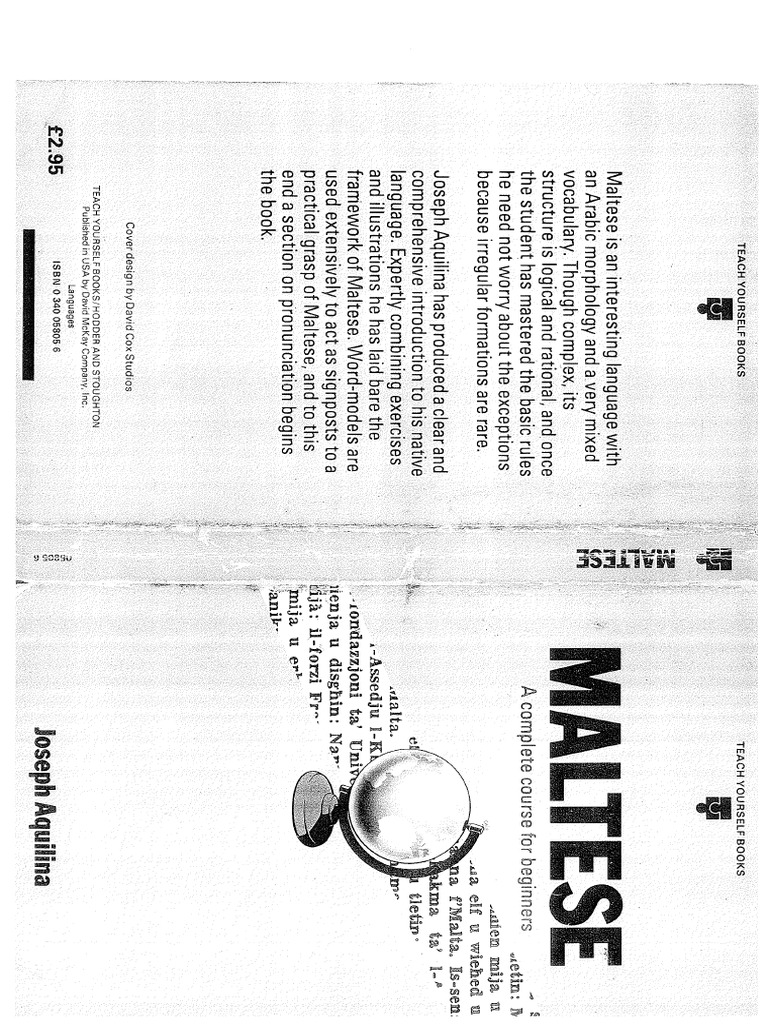 Maltese Complete Course PDF | PDF