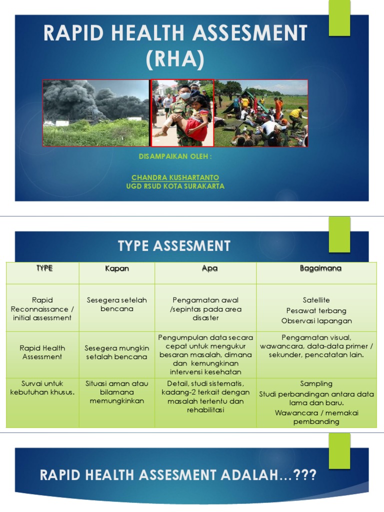 Rapid Health Assesment | PDF