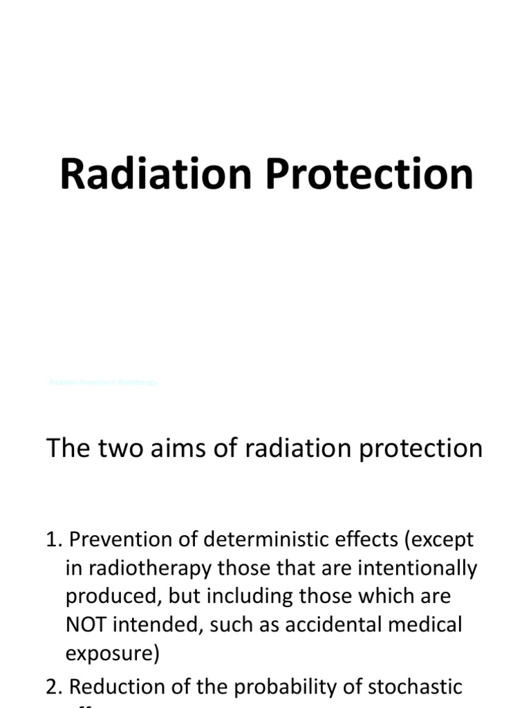 Radiation Protection: IAEA Training Material On Radiation Protection in ...