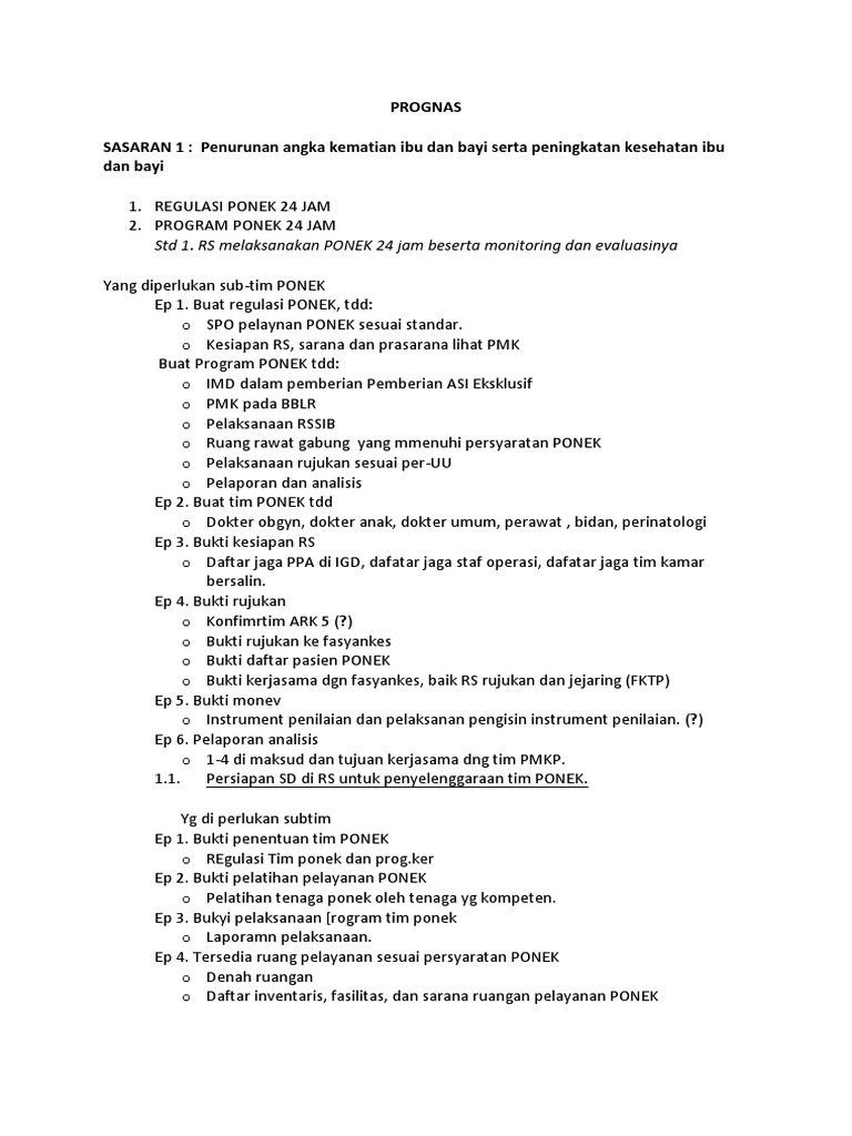 Regulasi Prognas | PDF