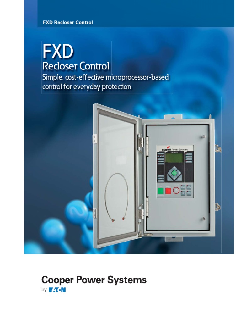 FXD Recloser Eaton | PDF | Electrical Grid | Power Supply