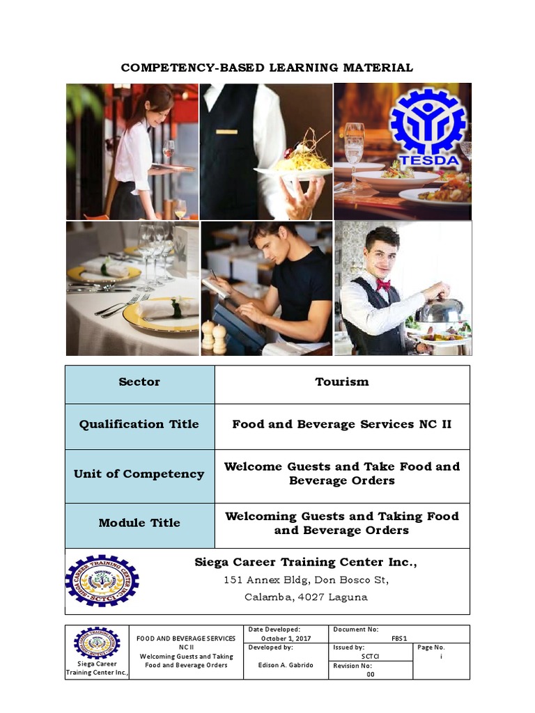 CBLM - Provide Valet-Butler Service - Edison Gabrido | PDF ...