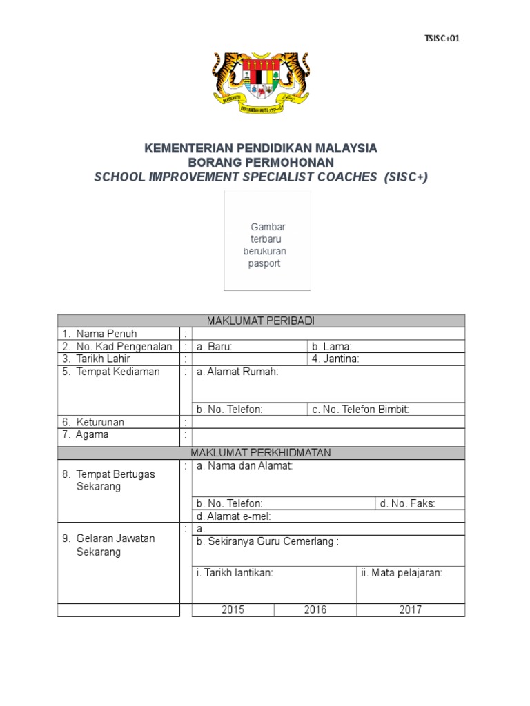 01_tsisc01borang Permohonan Sisc_edit 1