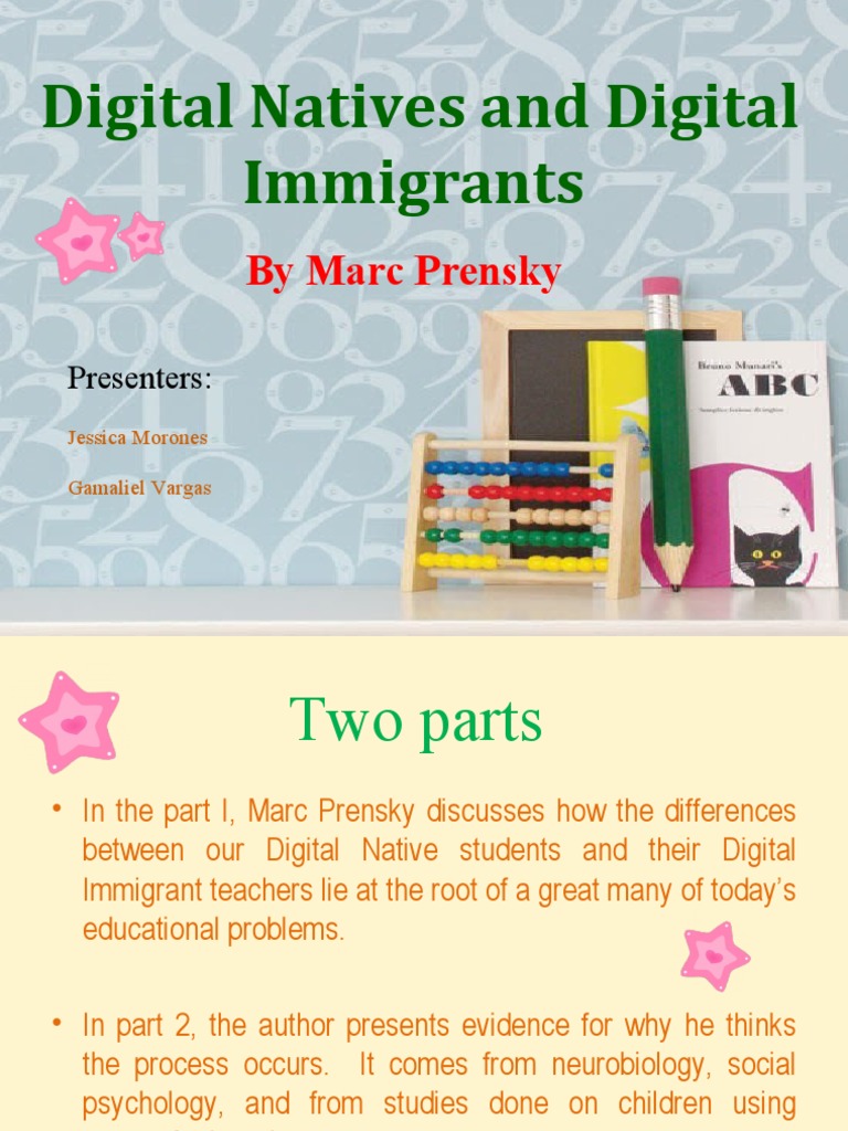 Digital Natives and Digital Immigrants | PDF | Thought | Attention