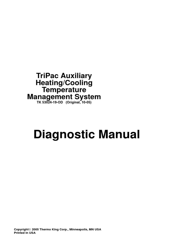 TriPac Auxiliary Heating - Cooling Temperature Management System (53024 ...