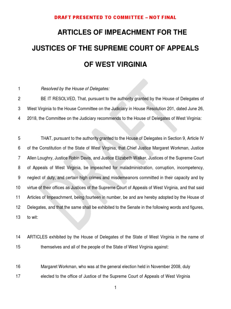 Draft Articles | PDF | Oath Of Office | United States Constitution